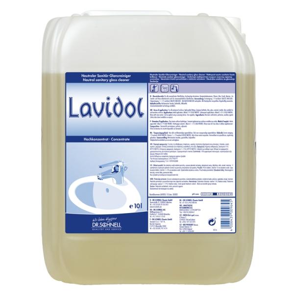 Dr.Schnell Lavidol Neutraler Sanitär-Glanzreiniger 10 l
