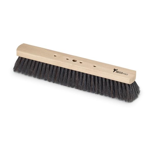 BECOnnect Saalbesen 50 cm mit Naturhaar für gründliche Reinigung