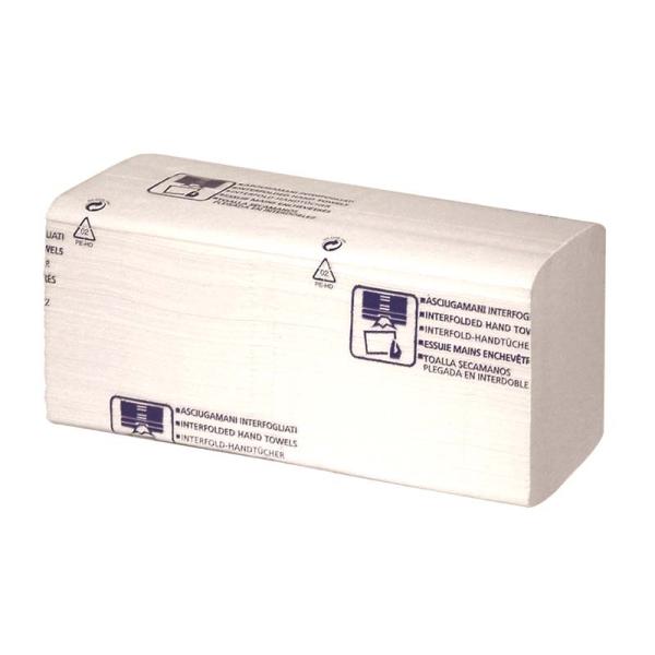 racon premium Falthandtücher 2 lagig 27x21,2cm weiß