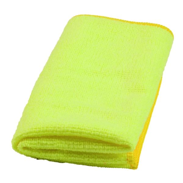Taski MyMicro Cloth Mikrofasertuch 36 x 36 cm, Frottee-Gewebe, gelb