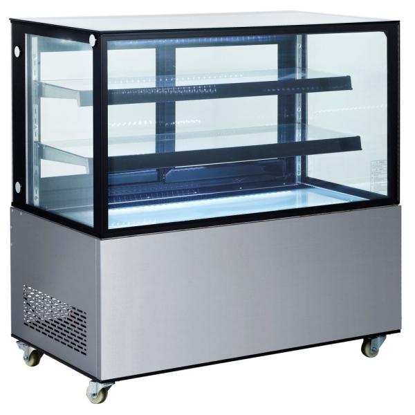 HENDI Kühlvitrine mit 2 Regalen Arktic 410 l, 230V / 490W 1224 x 677 x